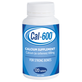 CAL-600 Carbonate 1500mg 120 | Fitch's Pharmacy
