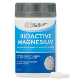 PHARMACY HEALTH Bioactive Magnesium 100 Tablets - Fitch's Pharmacy ...