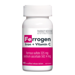 FERROGEN Iron + Vitamin C 90 Tablets - Fitch's Pharmacy Online | Chemist WA