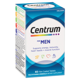 Centrum for Men 60 Tablets | Fitch's Pharmacy
