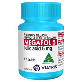 Megafol 5mg Tablets 100 Bottle | Fitch's Pharmacy
