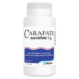 CARAFATE Sucralfate 1g 120 Tablets - Fitch's Pharmacy Online | Chemist WA