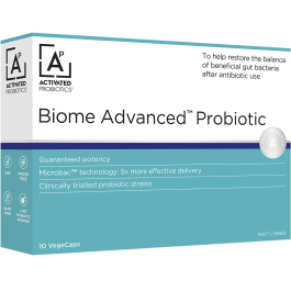 Activated Probiotics Biome Advanced Probiotic 10 VegeCaps - Fitch's ...