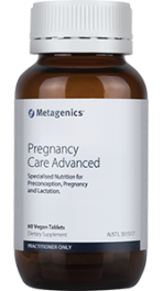 Metagenics Pregnancy Care Advanced 60 Tablets - Fitch's Pharmacy Online ...