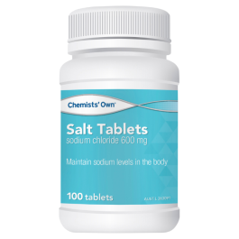 Chemists' Own Salt Tabs 100 Tablets - Fitch's Pharmacy Online | Chemist WA