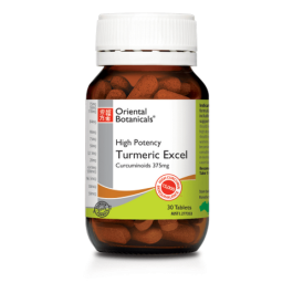 Oriental Botanicals Turmeric Excel 30 Tablets - Fitch's Pharmacy Online ...